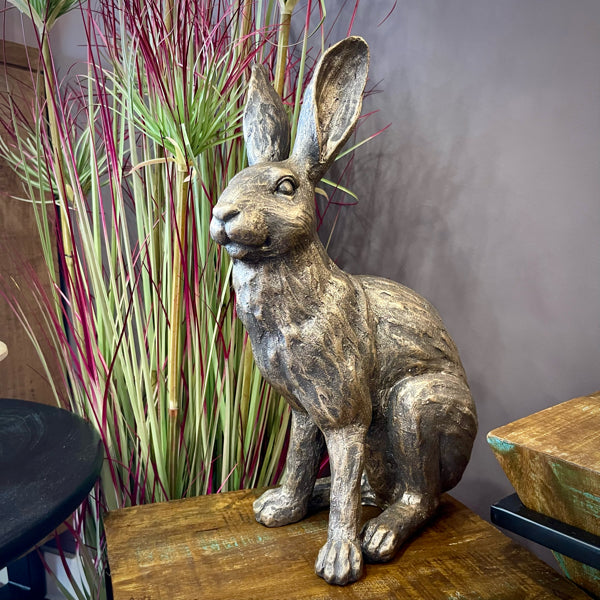 Large Sitting Hare Ornament – Auburn Fox Home